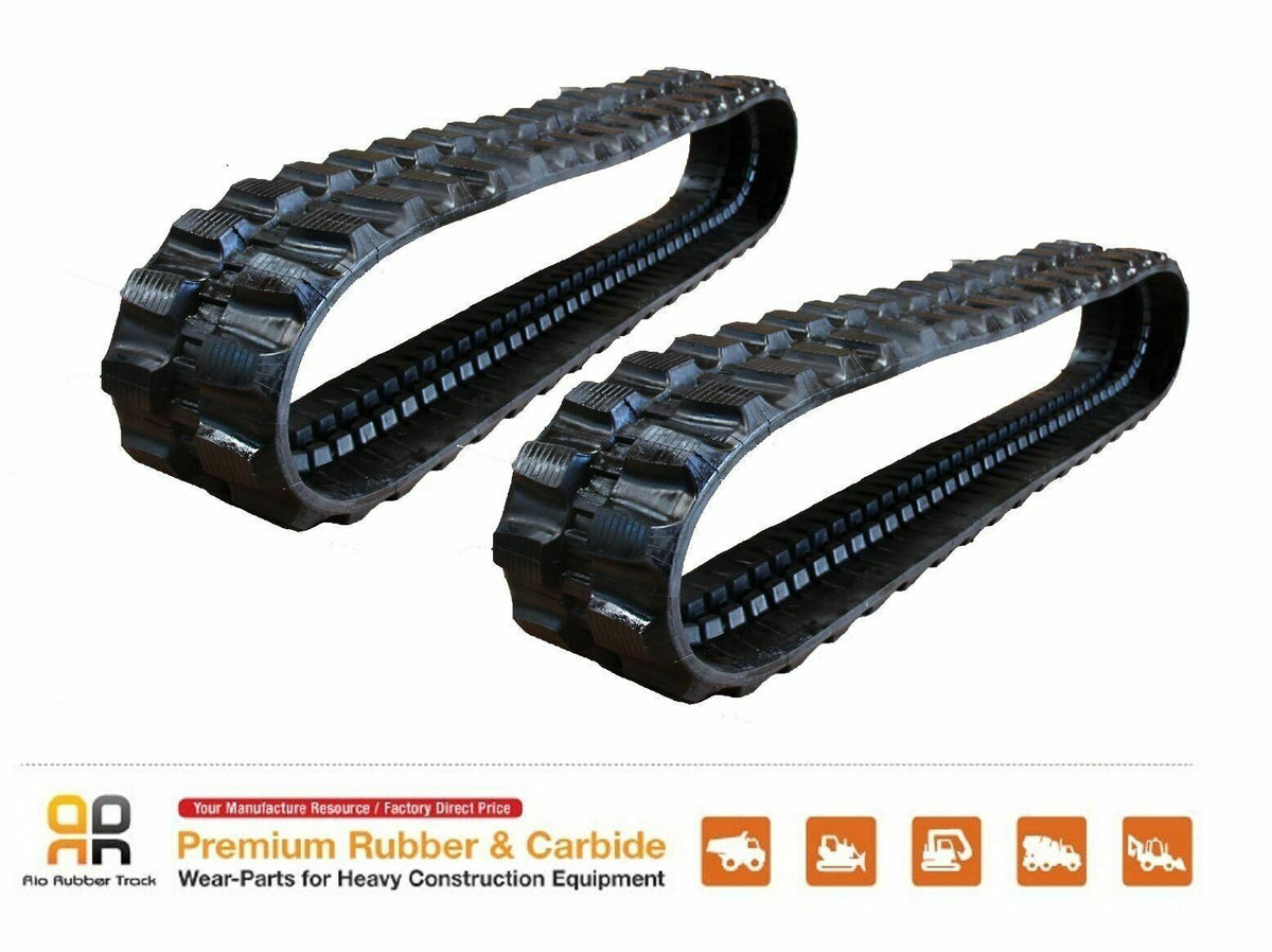 2 Rubber Track 300x52.5x82 Hitachi EX30-2 EX30UR Excavator – Rio Rubber ...